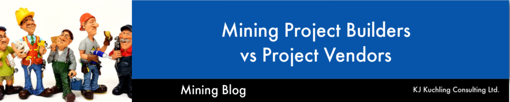 Mine Builders vs Mine Vendors